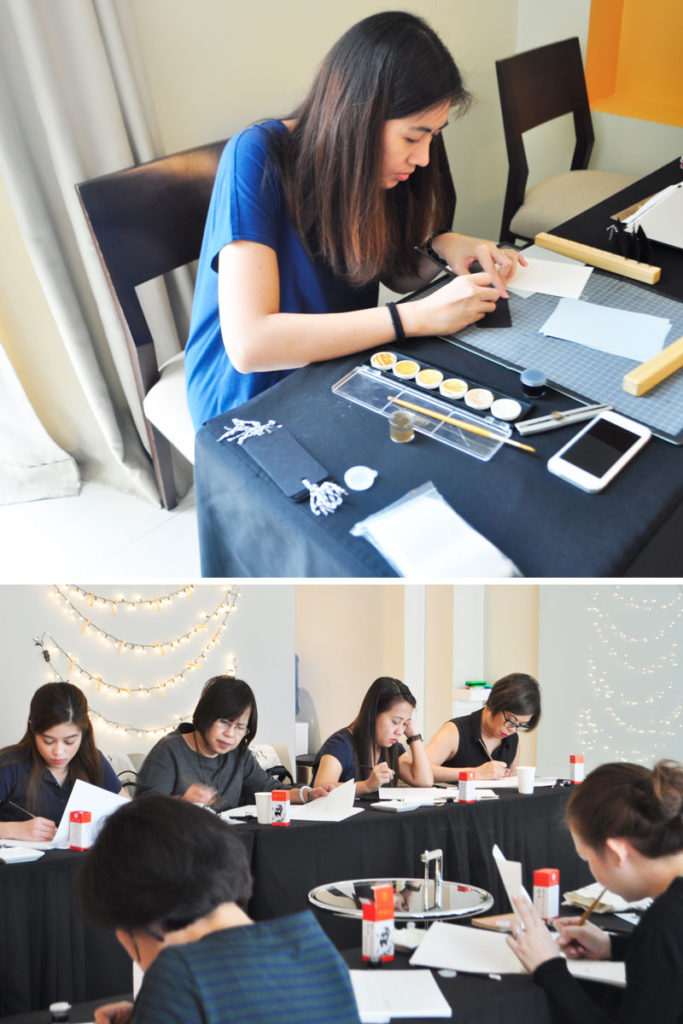 Modern Calligraphy Workshop in Manila - Happy Hands Project