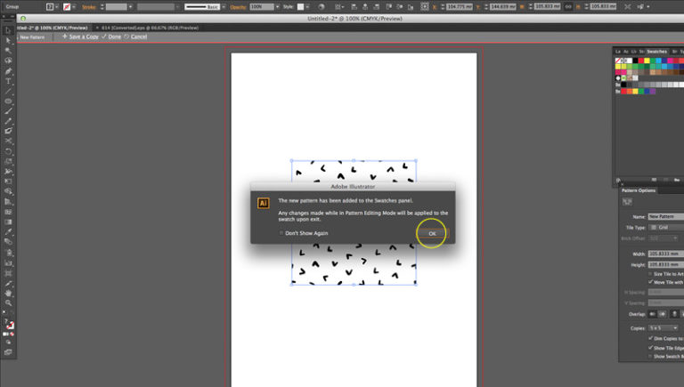Digitizing Your Calligraphy: Adding Seamless Patterns - Happy Hands Project