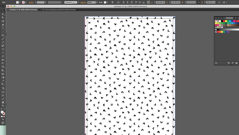 Digitizing Your Calligraphy: Adding Seamless Patterns - Happy Hands Project