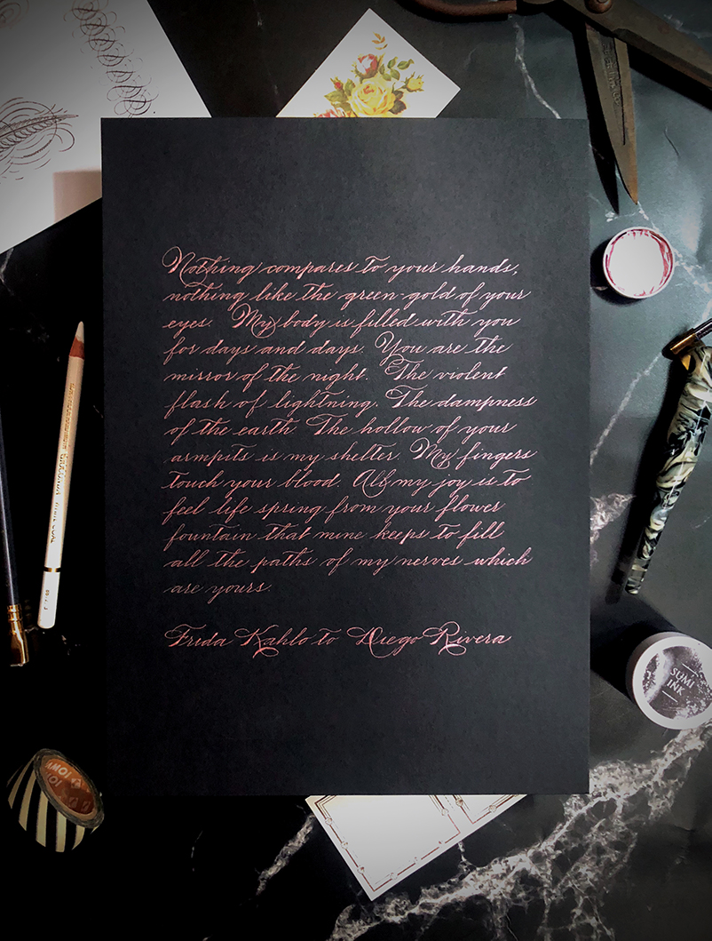 calligraphy Archives - Happy Hands Project