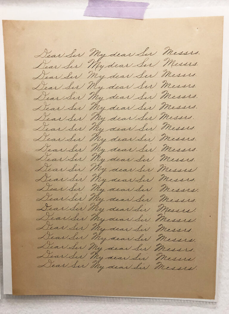 The Beauty of Spencerian Script - Happy Hands Project