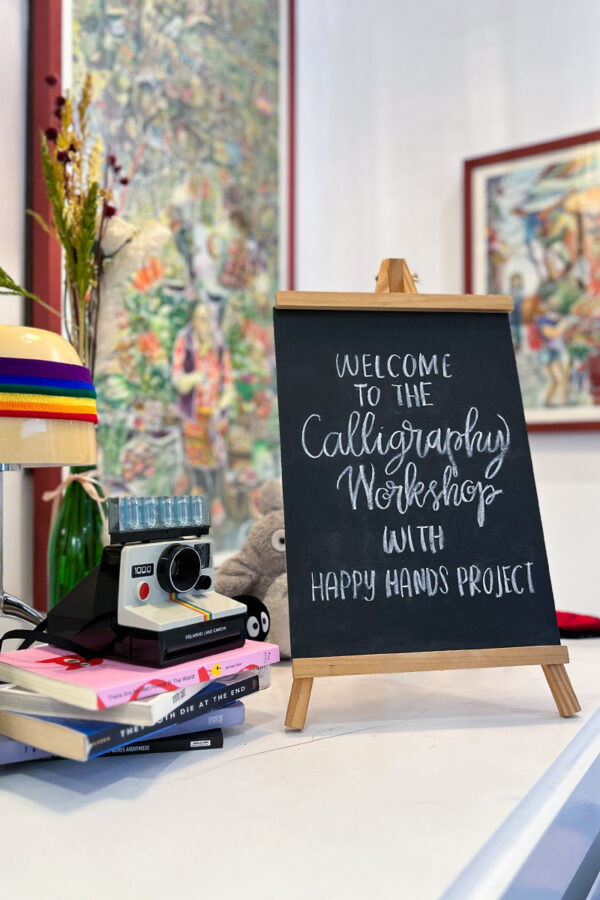 Modern Calligraphy Workshop: Street Kohi Maginhawa, QC - Happy Hands ...