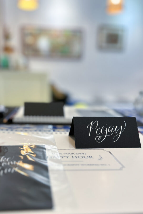 Modern Calligraphy Workshop: Street Kohi Maginhawa, QC - Happy Hands ...