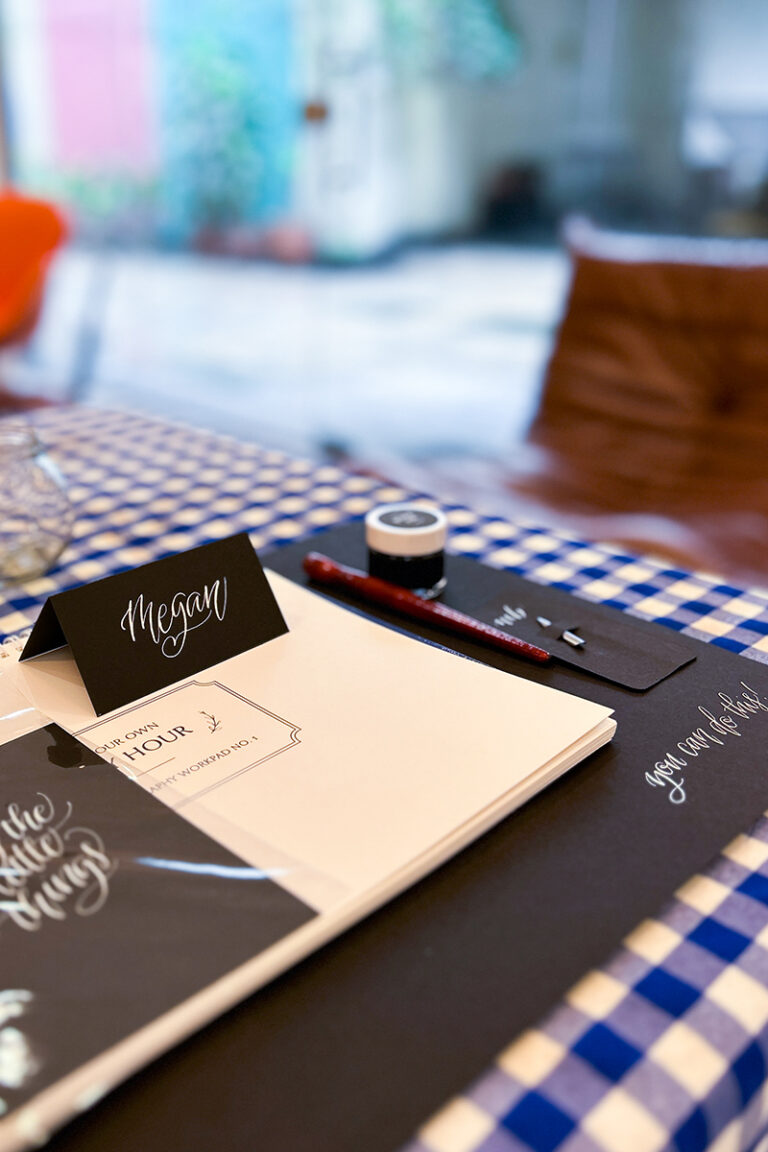 Modern Calligraphy Workshop: Street Kohi Maginhawa, QC - Happy Hands ...