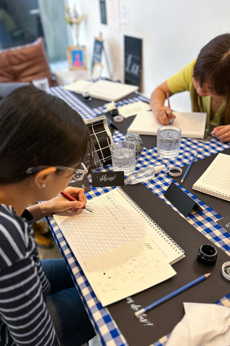 Modern Calligraphy Workshop: Street Kohi Maginhawa, QC - Happy Hands ...