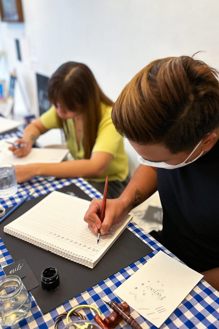 Modern Calligraphy Workshop: Street Kohi Maginhawa, QC - Happy Hands ...