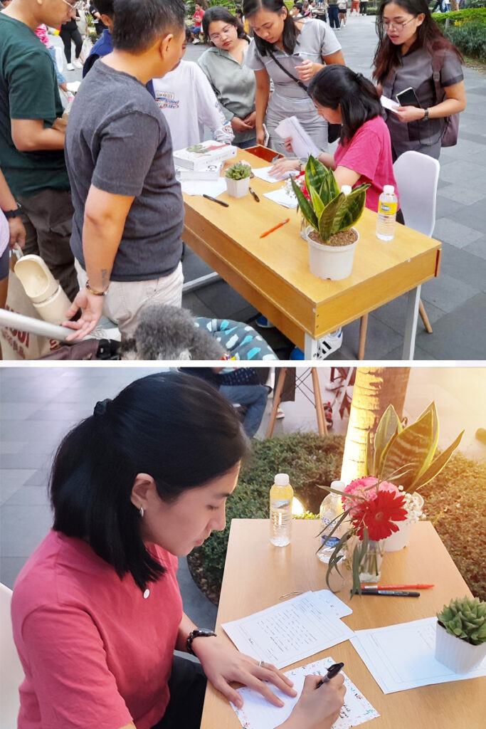 Live Calligraphy: Love Letter Writing at Bonifacio High Street - Happy ...
